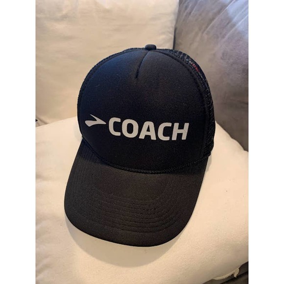 Brooks | Other | Brooks Coach Unisex Athletic Cap In Black Os | Poshmark
